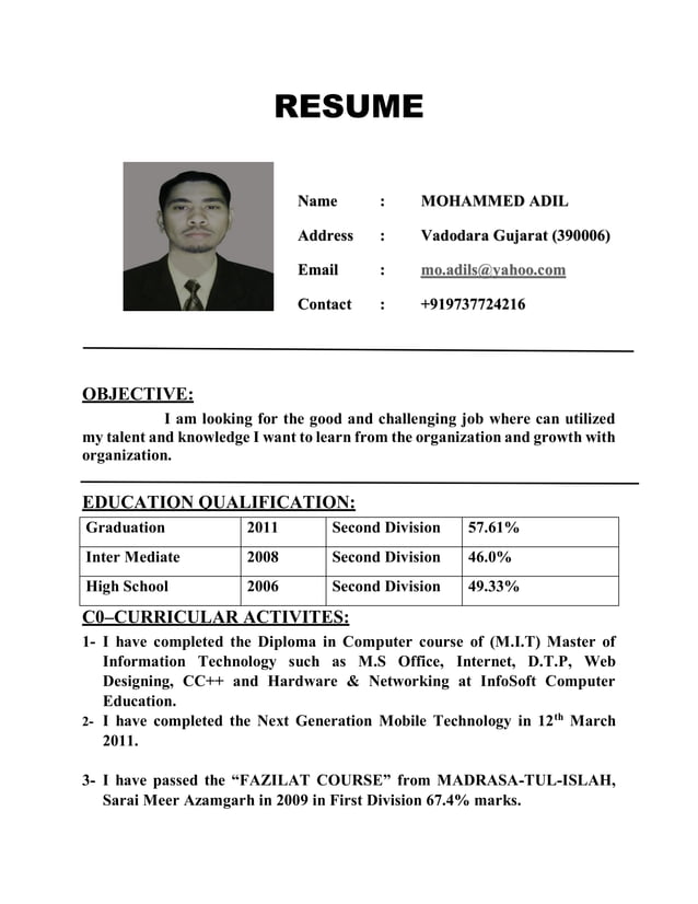 RESUME (2) | PDF