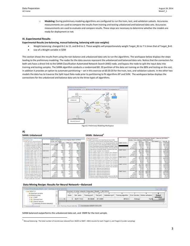 Preliminary Modeling Report | PDF