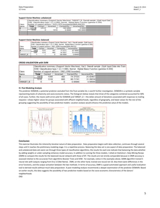 Preliminary Modeling Report | PDF