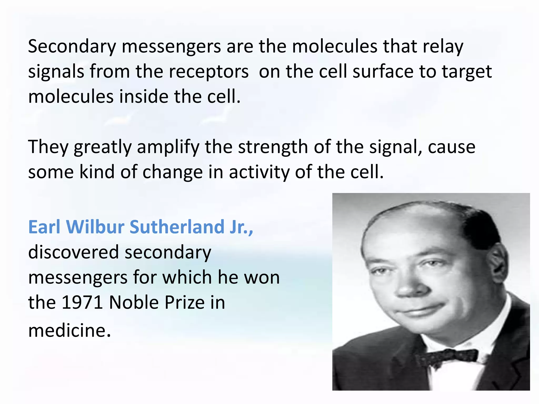 Mechanism of Hormone action, Role of Secondary Messengers cAMP, cGMP ...