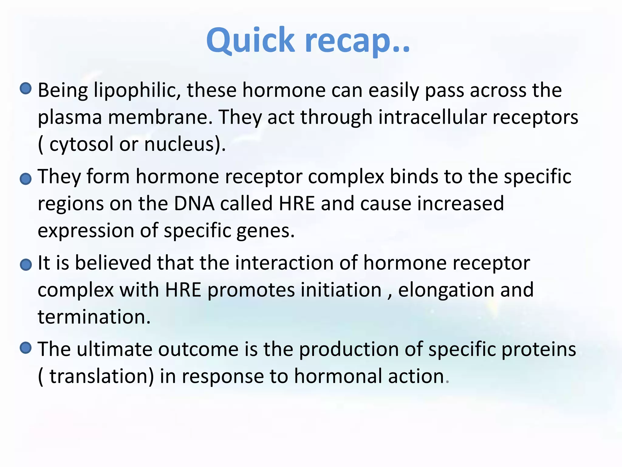 Mechanism of Hormone action, Role of Secondary Messengers cAMP, cGMP ...