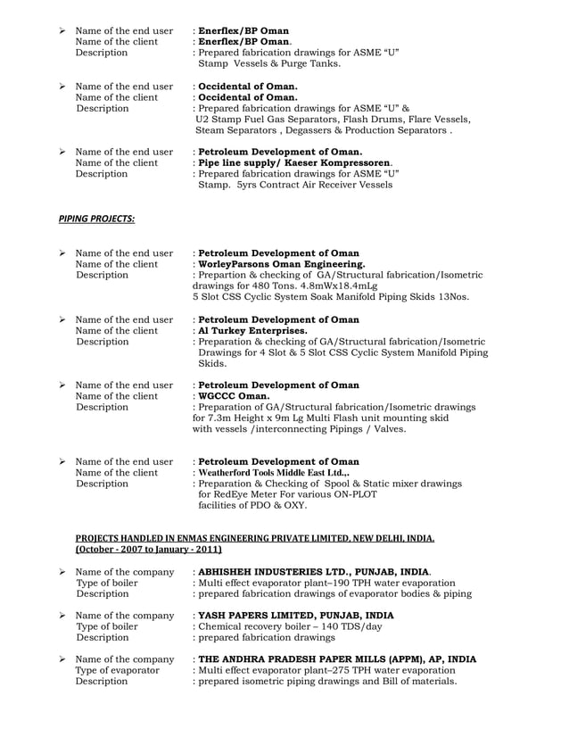 Rajesh CV 2016 | PDF