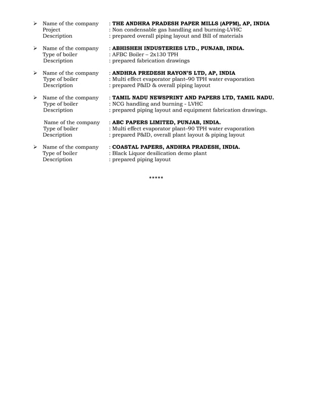 Rajesh CV 2016 | PDF