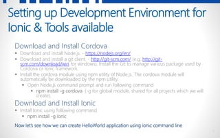Hybrid Mobile Apps - Meetup | PPTX | Web Development | Internet