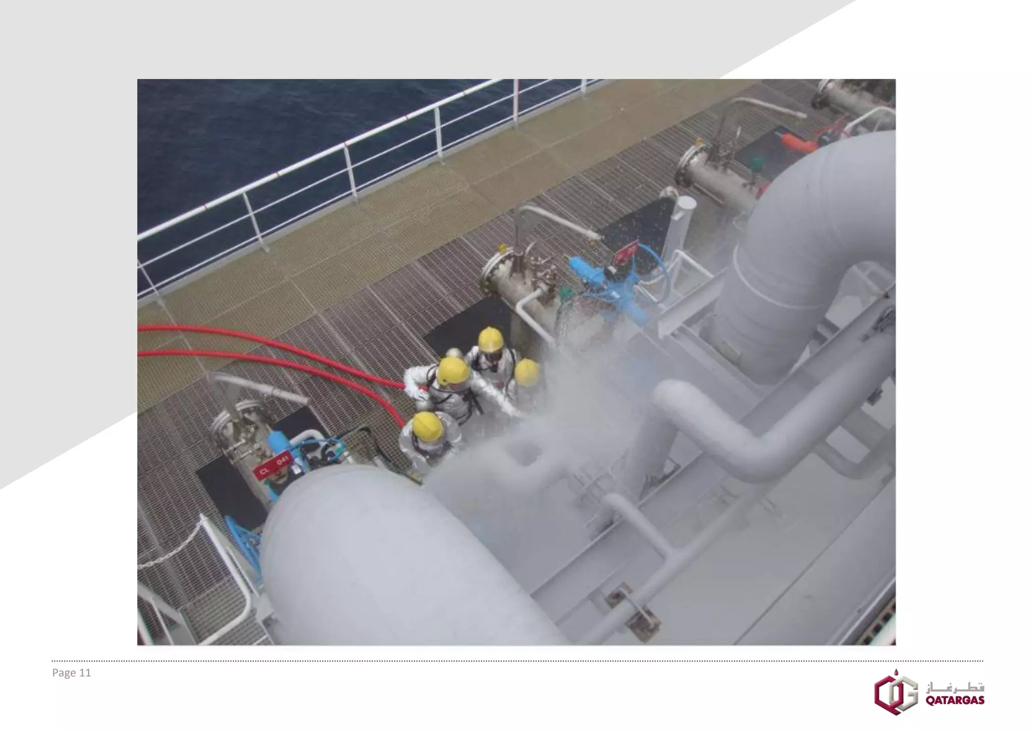 Fire hazards and precautions on LNG carriers | PPT