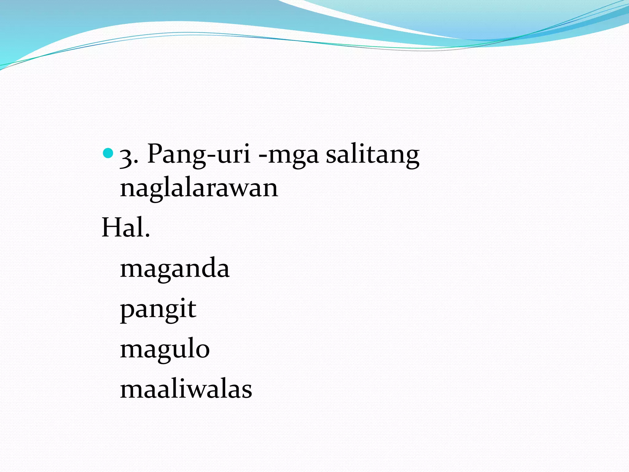 Bahagi ng Pananalita | PPTX