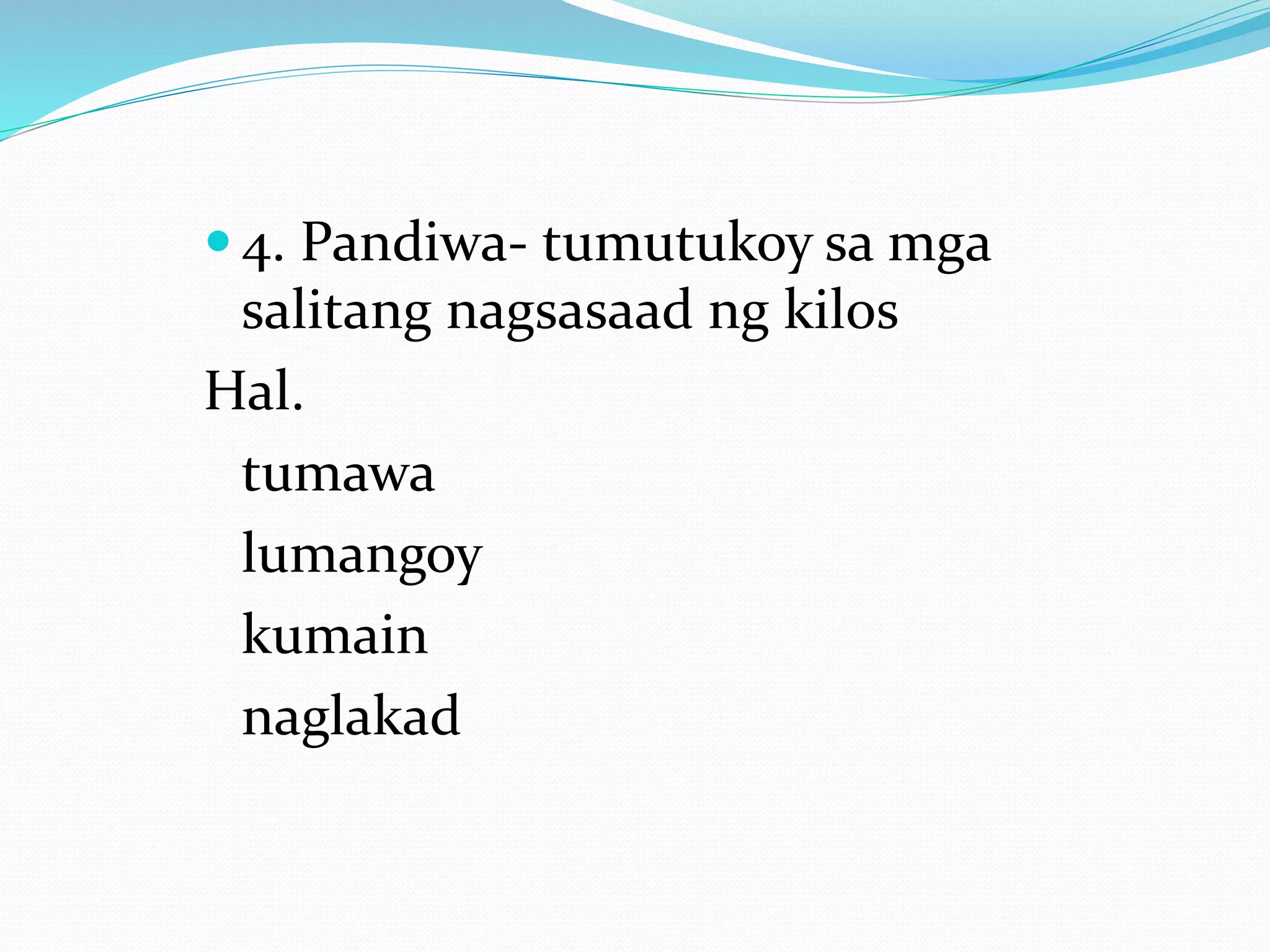 Bahagi ng Pananalita | PPTX