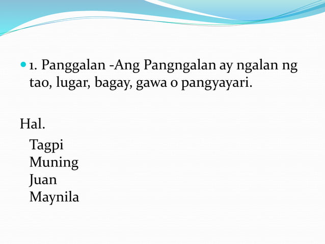 Bahagi ng Pananalita | PPTX