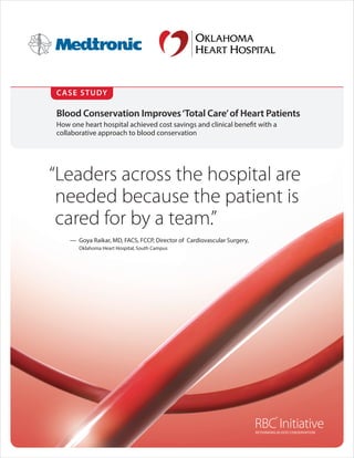 RBC Case Study - OK Heart Hospital | PDF