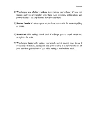 email intruction style guide | DOCX