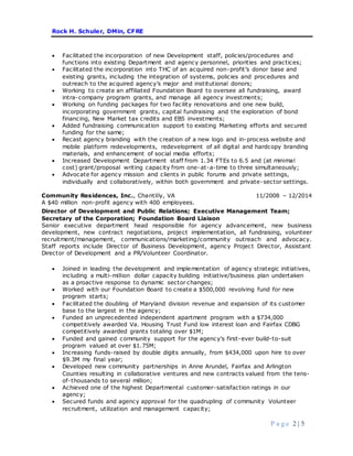 Rock H Schuler - Resume | DOCX