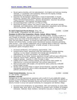 Rock H Schuler - Resume | DOCX