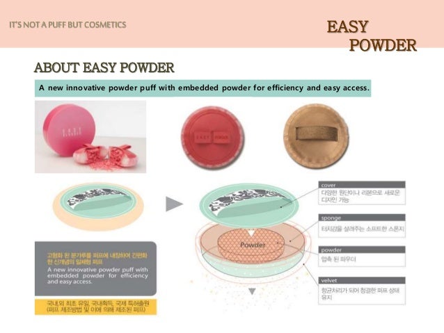 Easy Powder Presentation