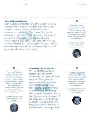 ESCP_Unternehmerschule_Brochure2016 | PDF