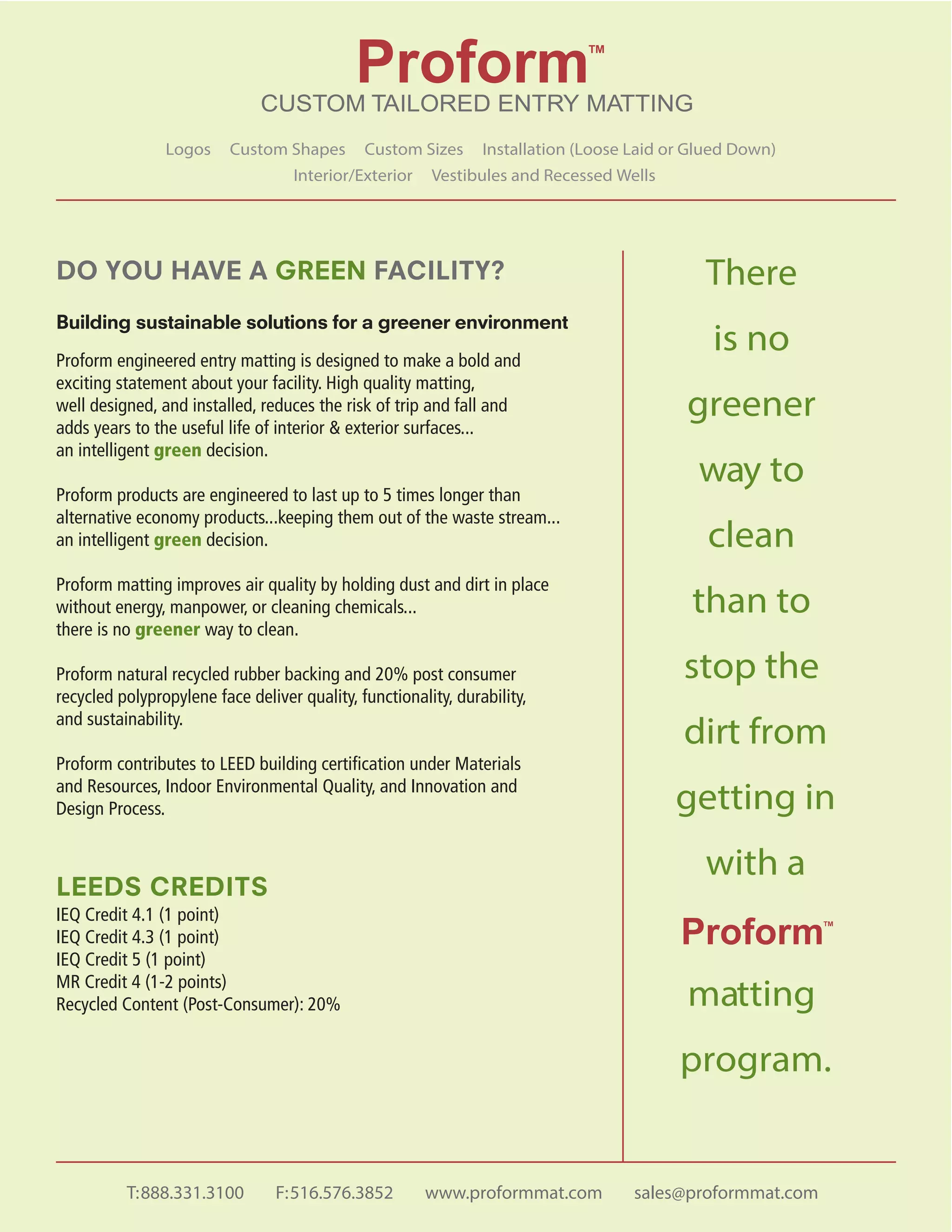 Proform Presentation | PDF