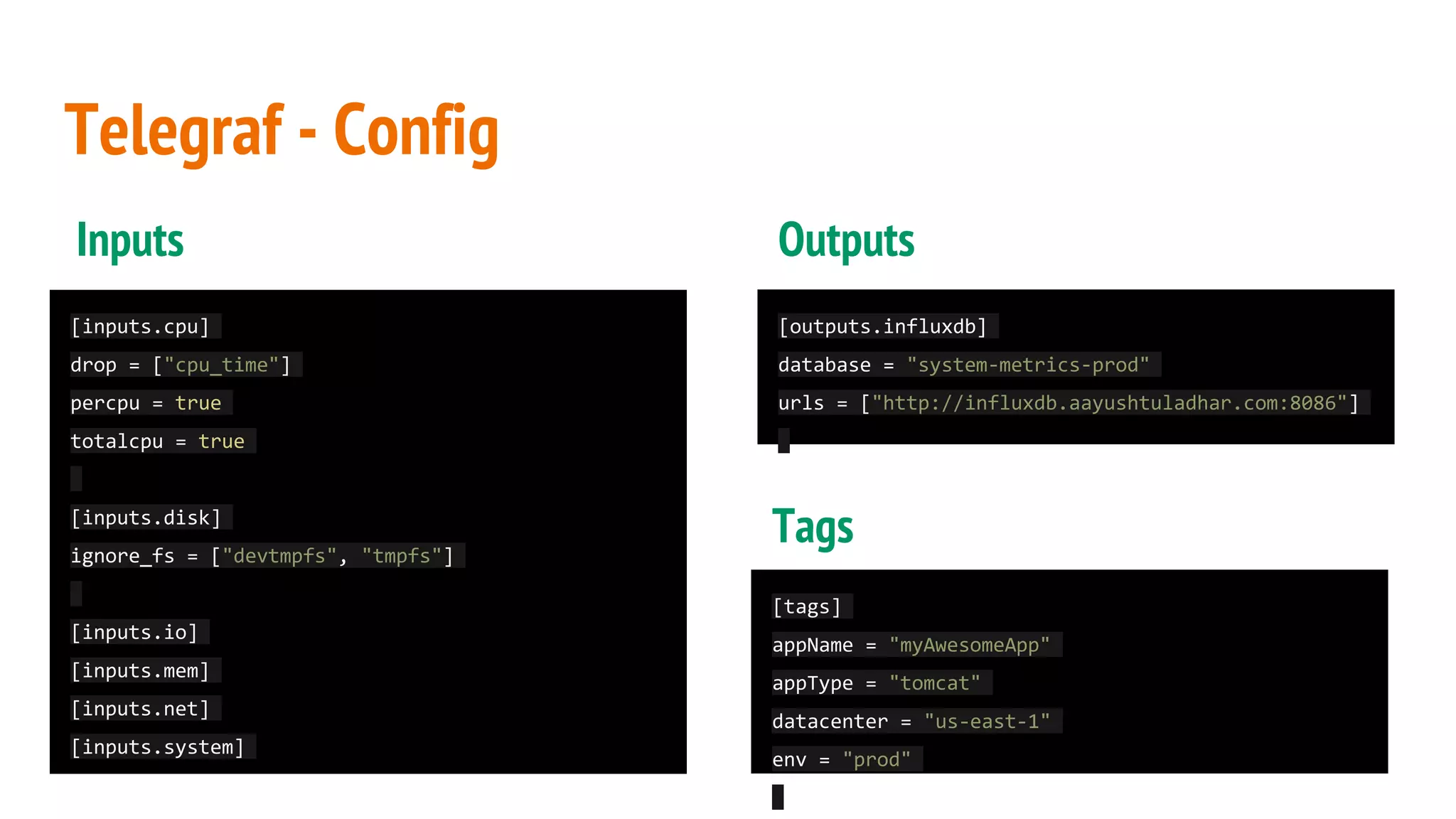 Using TICK Stack For System and App Metrics | PPTX