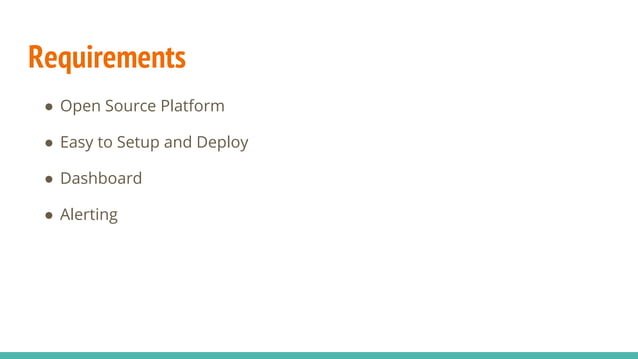 Using TICK Stack For System and App Metrics | PPTX | Databases | Computer Software and Applications