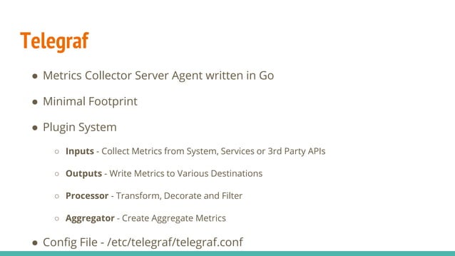 Using TICK Stack For System and App Metrics | PPTX | Databases | Computer Software and Applications