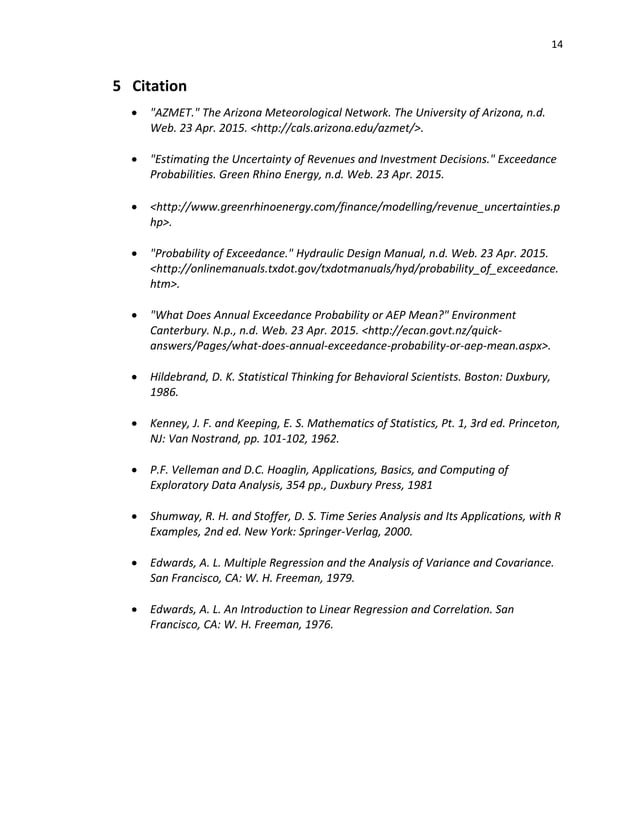 Applied Mathematics project final report | PDF