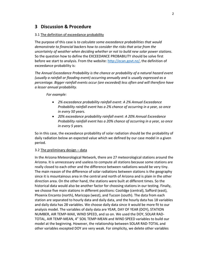 Applied Mathematics project final report | PDF