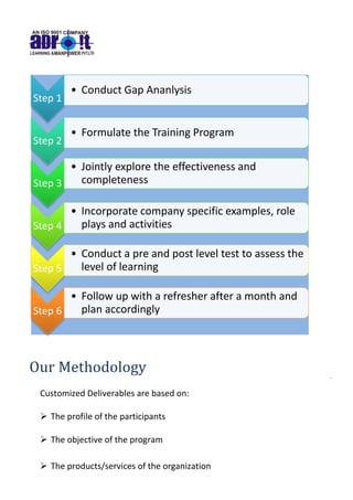 2017 Adroit's Training Brochure(imp) | PDF