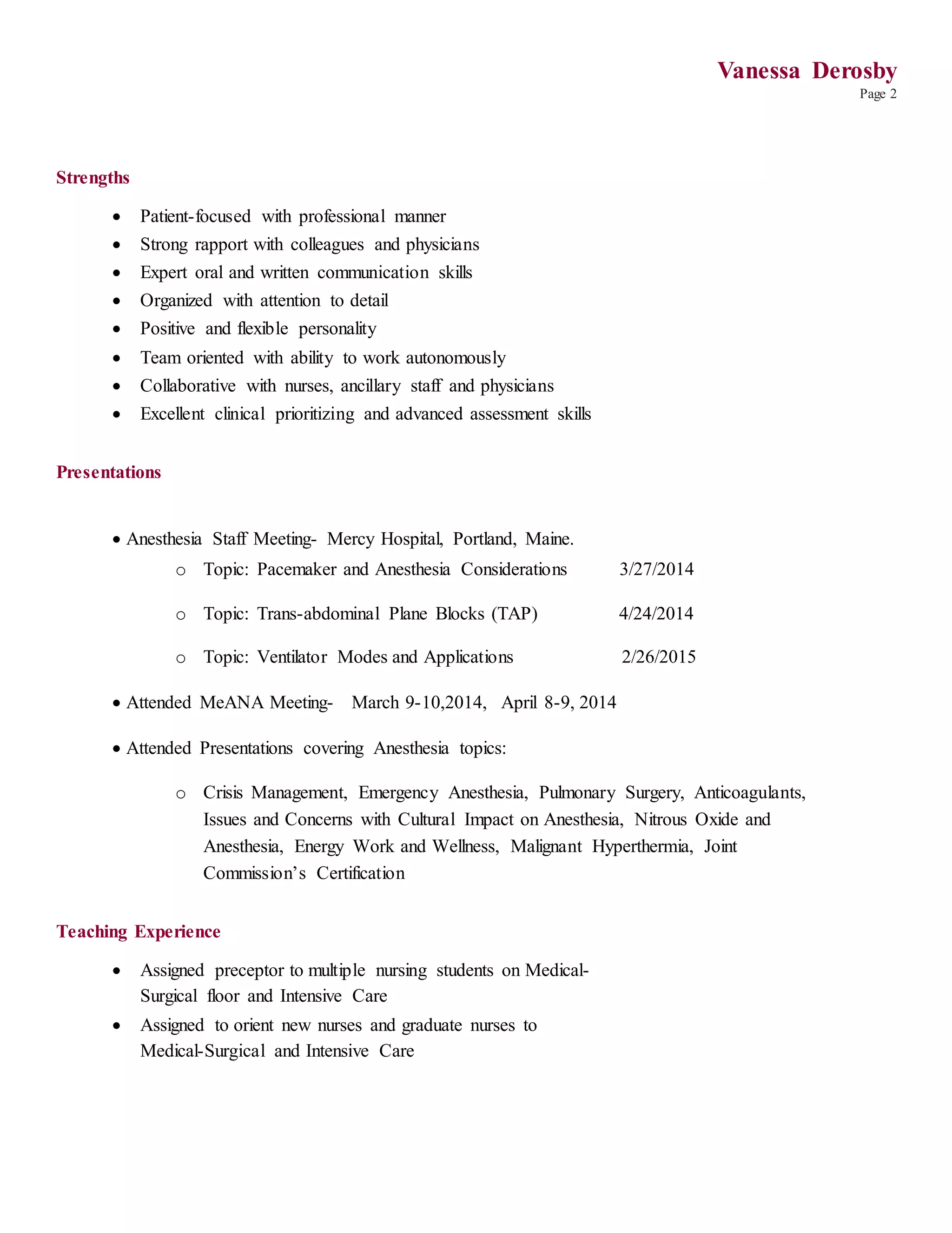 CV revamp | DOCX | Surgery | Medical Health