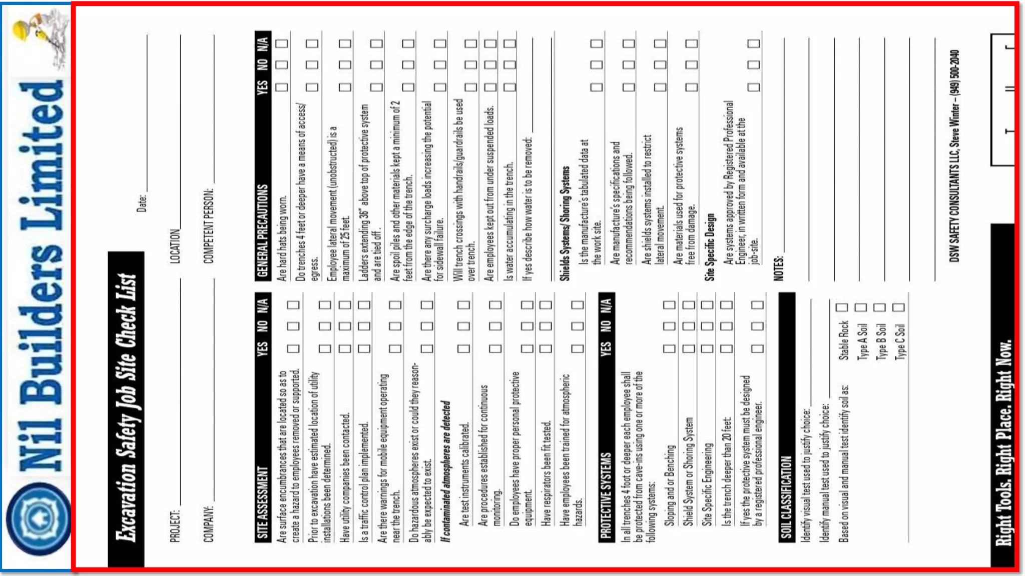 16 Principal risk at High reach construction | PPTX