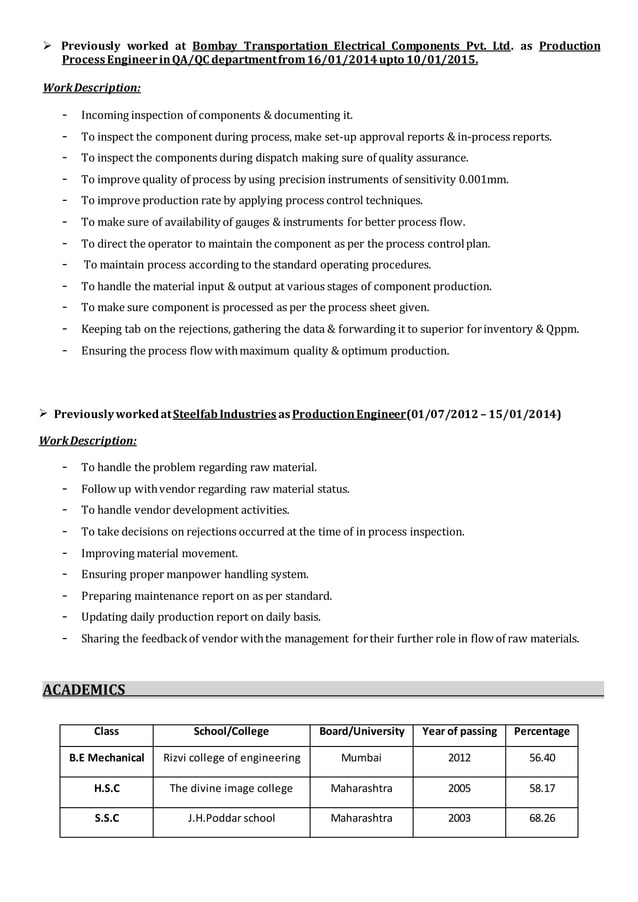 CV - Akhilesh H. Tripathi | PDF