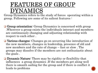 GROUP DYNAMICS AND TEAM BUILDING | PPTX