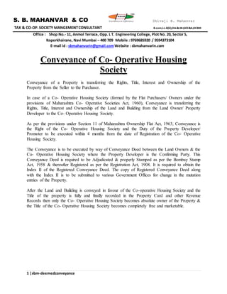 deemed conveyace | DOCX