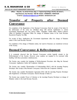 deemed conveyace | DOCX