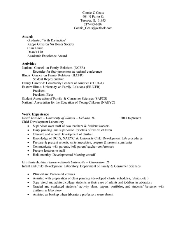 Resume Dec 2016 | PDF