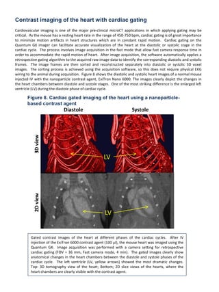 Quantum GX Contrast Agents APPnote 20160603 | PDF