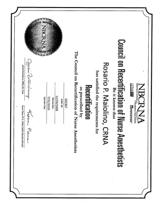 CRNA_Documents_APPLICATION_PACKAGE | PDF