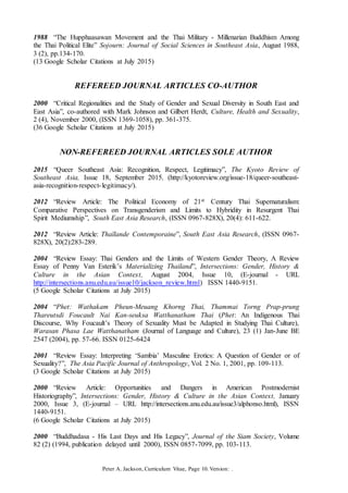 Jackson CV 2016 | PDF