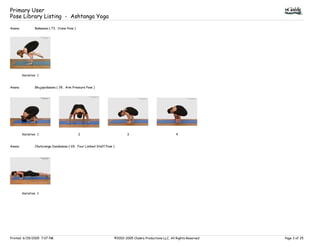 Yoga_PrimaryModified | PDF