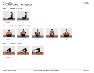 Yoga_PrimaryModified | PDF