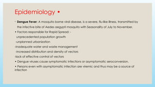 Dengue fever in Children and its management | PPTX