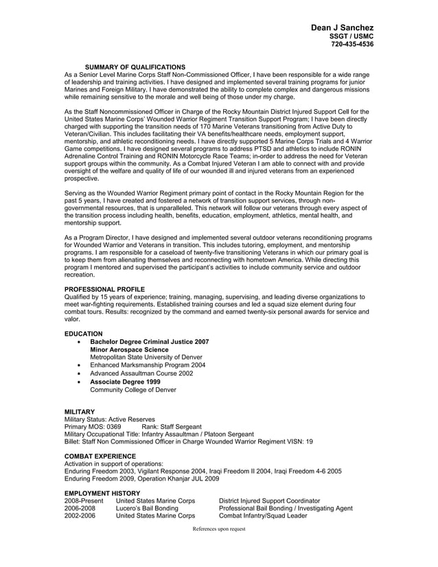 Sanchez DISC resume | PDF