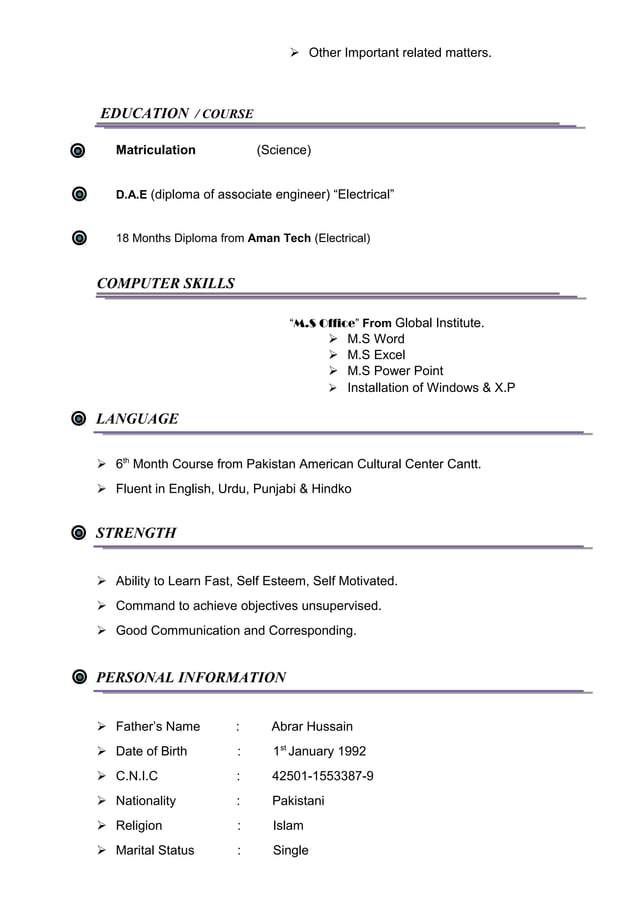 NEW CV...Adil