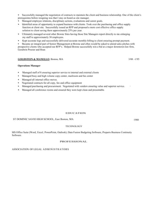 Andrew J Sweeney Resume (2) | PDF