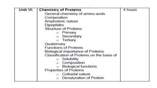 GBSN - Biochemistry course outline | PPT