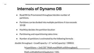 Dynamo db and Cross Region Migration | PPT