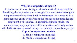 Determination of absorption and elimination rates on base of ...
