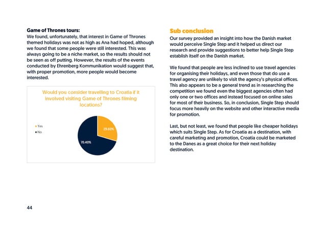 Single Step - Travel Agency Start-Up Case Study | PDF