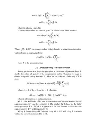 Application of Graphic LASSO in Portfolio Optimization_Yixuan Chen ...