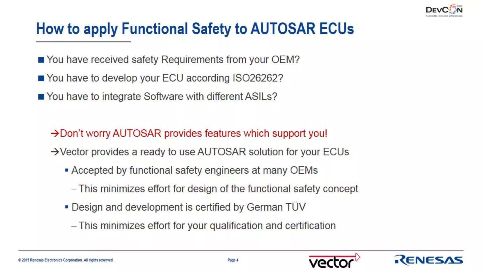 How to Apply Functional Safety to Autosar ECU's | PPTX