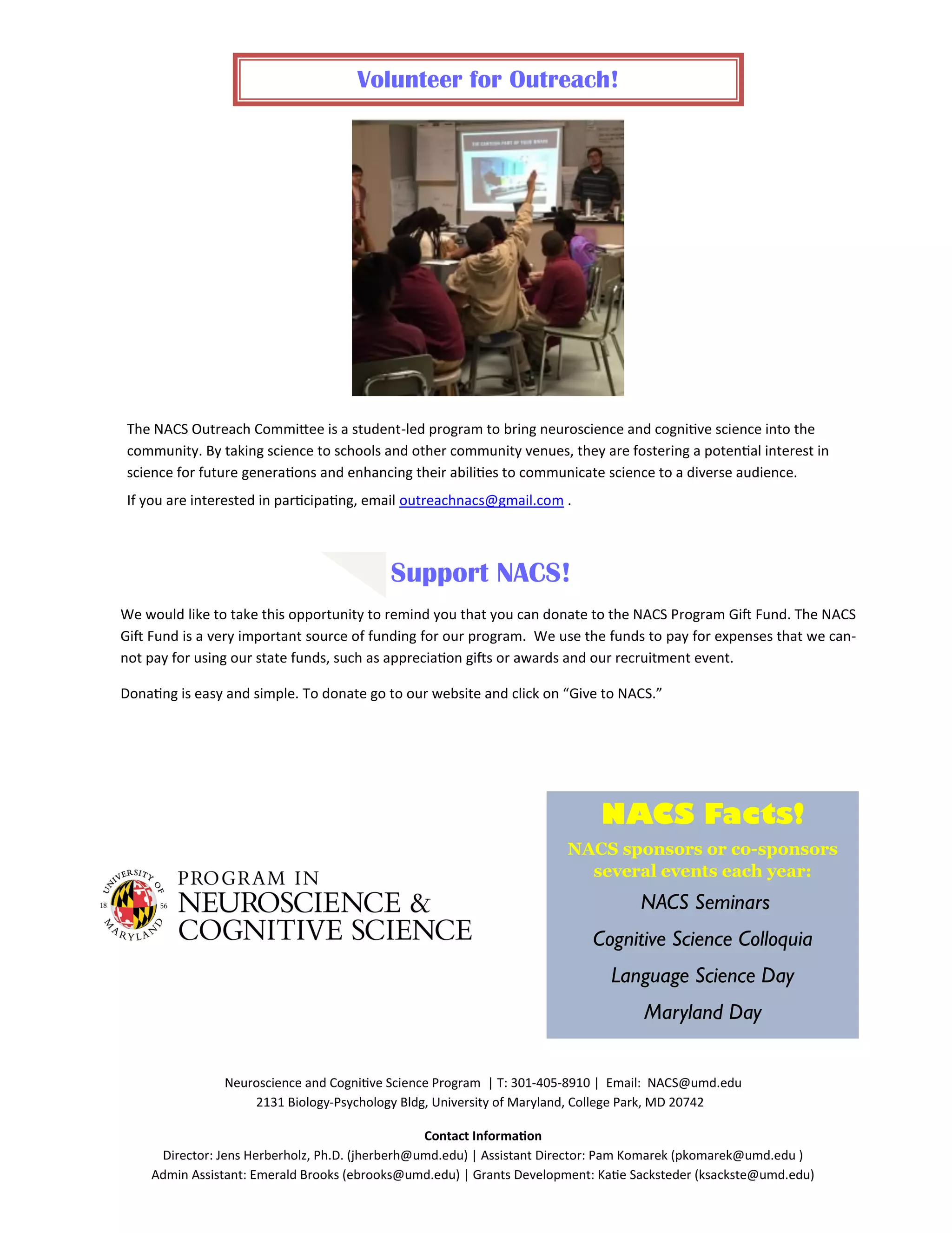 NACS Newsletter II CEBH | PDF