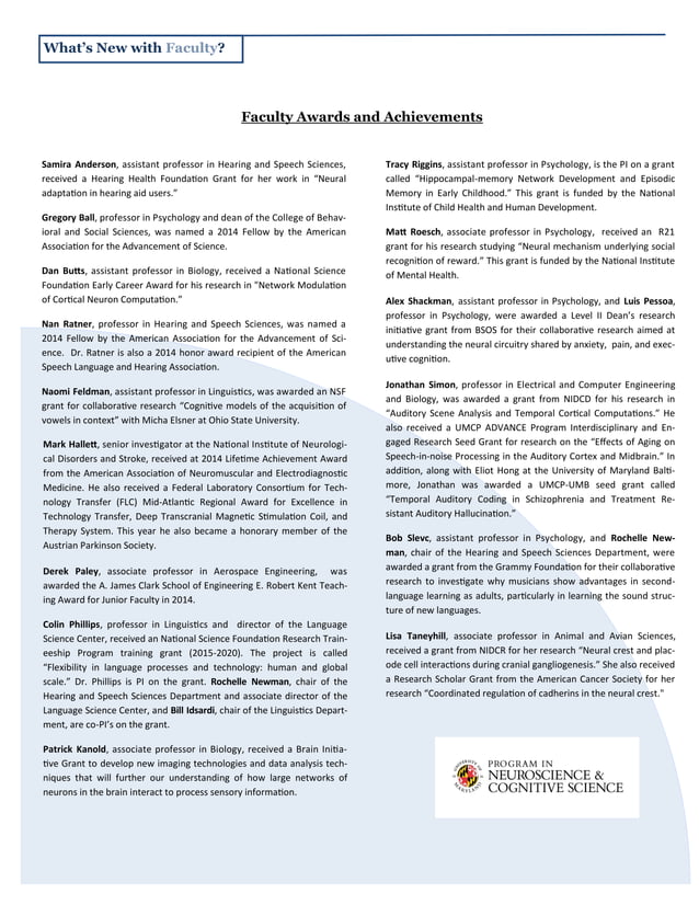 NACS Newsletter II CEBH | PDF