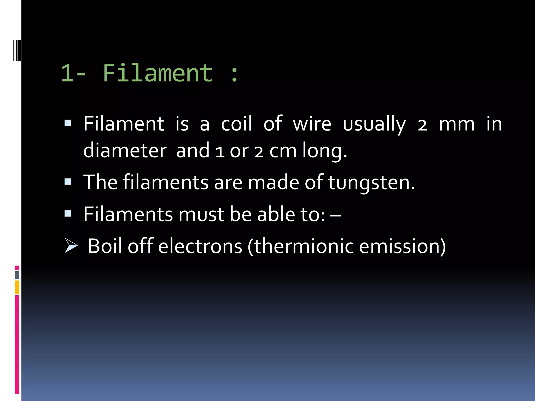 PARTS OF X-RAY TUBE | PPTX